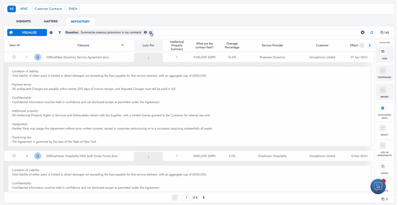 Product Feature Spotlight: Answer any Contract Query with Lumi Pro, The ...