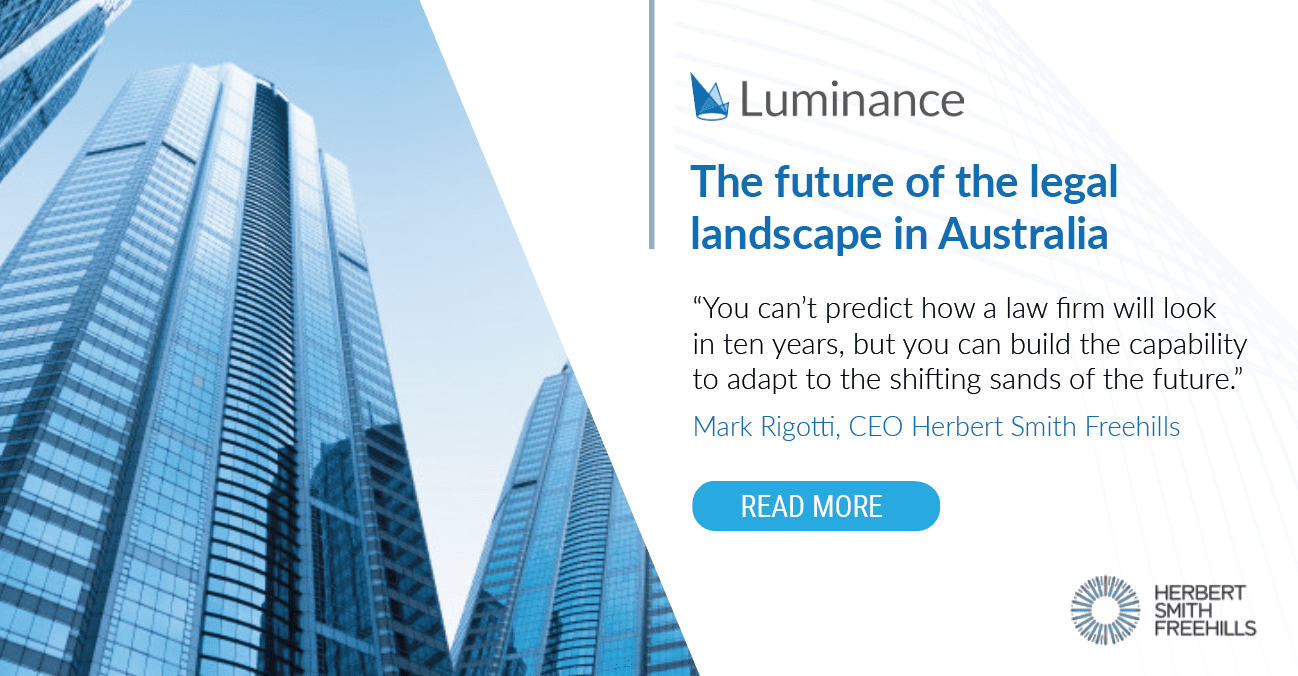 The future of the legal landscape in Australia